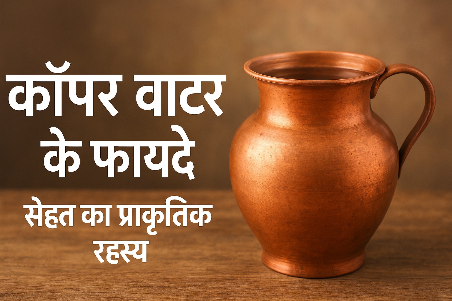 Copper water Benefits: तांबे का पानी शरीर को रखता है बिमारियों से दूर ...
